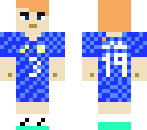Chelsea FC Ginger Soocer skin | Minecraft Skin