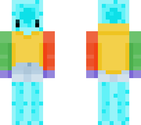 colorblock hoodie slime | Minecraft Skin