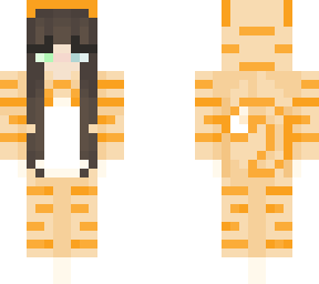 Ginger cat onesie | Minecraft Skin