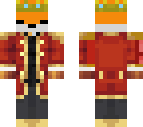 fox king | Minecraft Skins