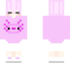 pink axolotl boy updated | Minecraft Skins