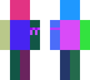 purple ribbon for technoblade | Minecraft Skins