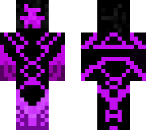 Purple Skull | Minecraft Skin