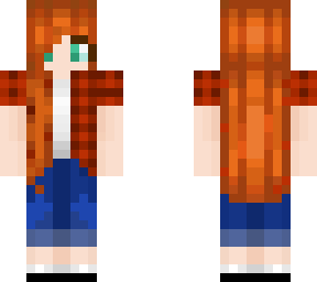 redhead girl | Minecraft Skin