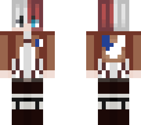 Shoto Todoroki Bnha Minecraft Skins