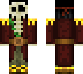 skeleton pirate | Minecraft Skins