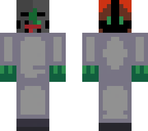 tricky the clown (broken mask) | Minecraft Skin