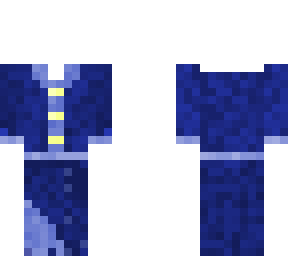 Baju kebaye biru | Minecraft Skin
