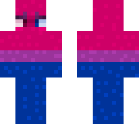 Bi pride skin | Minecraft Skin