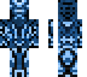 blue battle armor | Minecraft Skin