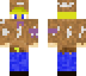 Cow jacket cancer awarness | Minecraft Skin
