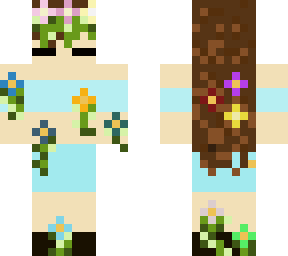 Flower Girl | Minecraft Skin
