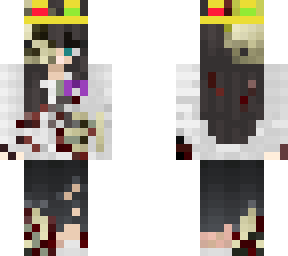 half skeleton | Minecraft Skins