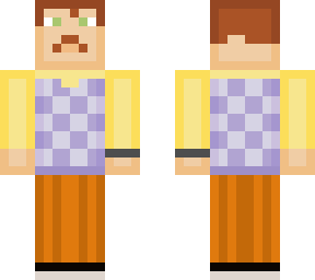 Hello Neighbor Minecraft Skins