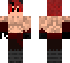 Human Ignited Foxy | Minecraft Skin