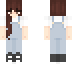 Overalls - girl | Minecraft Skin