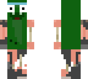 pickle rick | Minecraft Skins