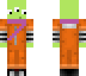 Prison Jumpsuit (Alien) | Minecraft Skin