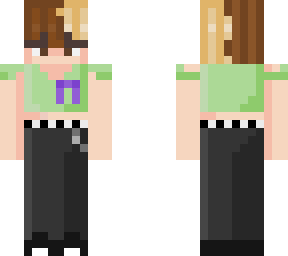 Technoblade With Cancer Ribbon Minecraft Skins