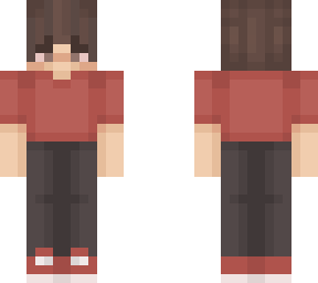 Cute red eboy | Minecraft Skin