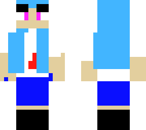 fnf sky | Minecraft Skin