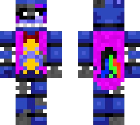 Mughney's Withered Rockstar Bonnie | Minecraft Skin