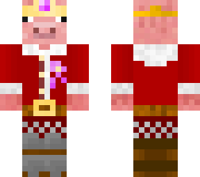 Purple Ribbon TechnoBlade | Minecraft Skin