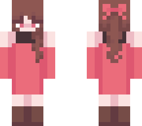fnf girlfriend | Minecraft Skins