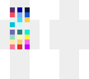 Bold Color Palette | Minecraft Skin
