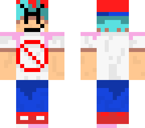 BoyFriend (fnf) | Minecraft Skin