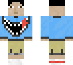 BTTF 2 shark sweater guy (Background character seen in hoverboard chase ...