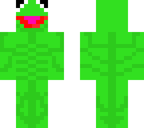 Buff Kermit | Minecraft Skin