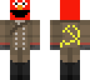 elmo comunista | Minecraft Skin