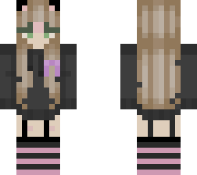 girl cat skin | Minecraft Skin