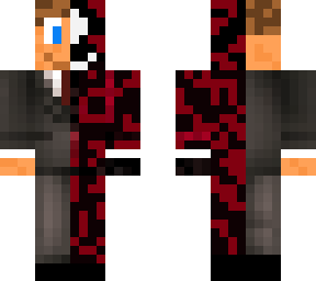 Half Corrupted | Minecraft Skin