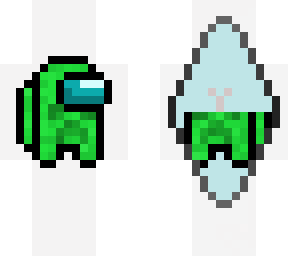 When the miror is sus #4 (creeper) | Minecraft Skin