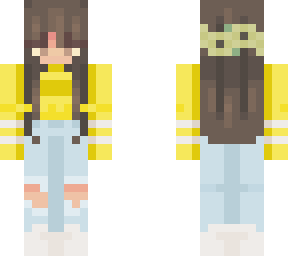 Yellow girl | Minecraft Skin
