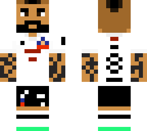 Arturo Vidal Colo Colo | Minecraft Skin