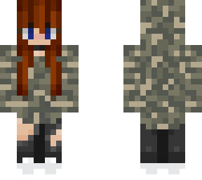 camo girl | Minecraft Skins