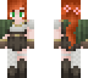Green Girl | Minecraft Skins