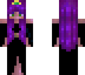 ItsQueenShadow black dress | Minecraft Skin