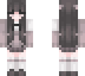 Matching Pair 2 // girl | Minecraft Skin