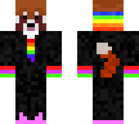 rainbow panda | Minecraft Skins