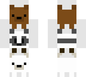 we bare bear | Minecraft Skins