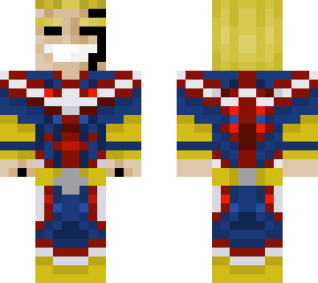 all might my hero academia | Minecraft Skins