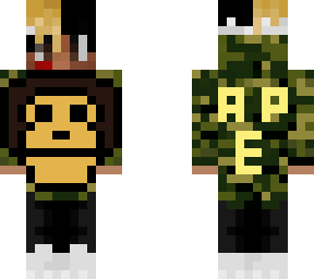 Baby Milo BAPE | Minecraft Skin