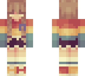 cancer ribbon | Minecraft Skin