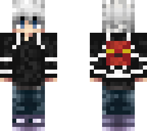 black killua | Minecraft Skins
