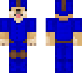 leather armor blue | Minecraft Skin