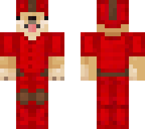 leather armor red | Minecraft Skin